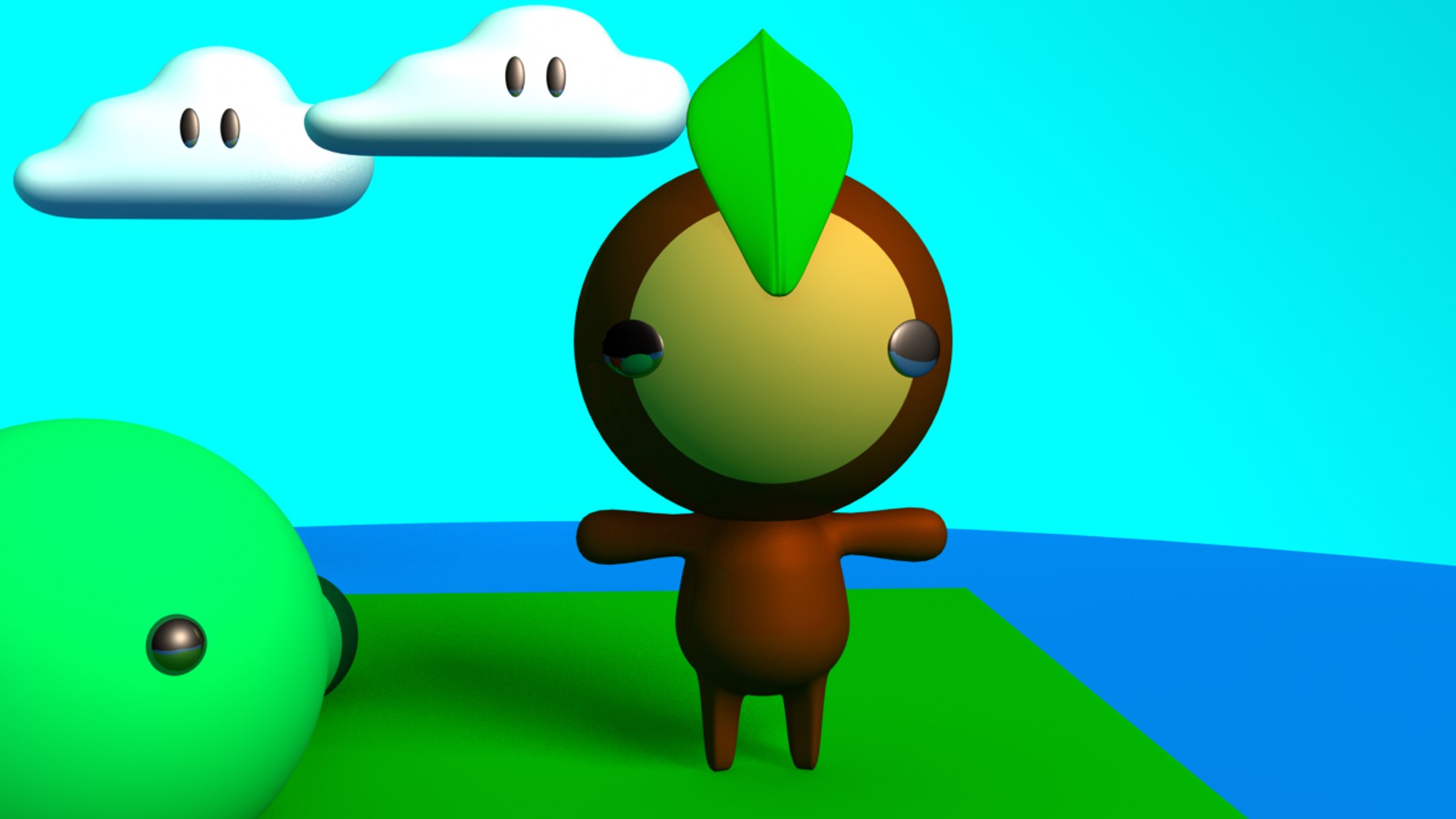 3D Scene Cute Characters Model - TurboSquid 1228935