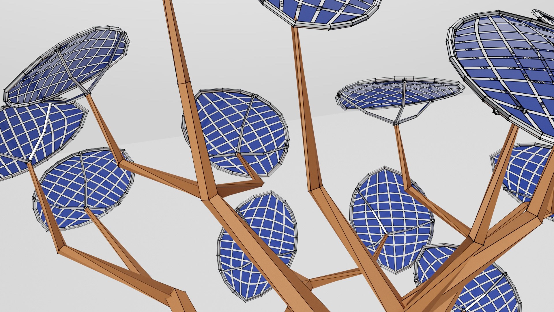 3D Solar Tree - TurboSquid 1960526