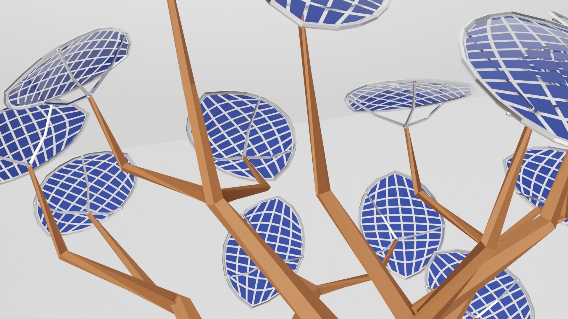 3D Solar Tree - TurboSquid 1960526