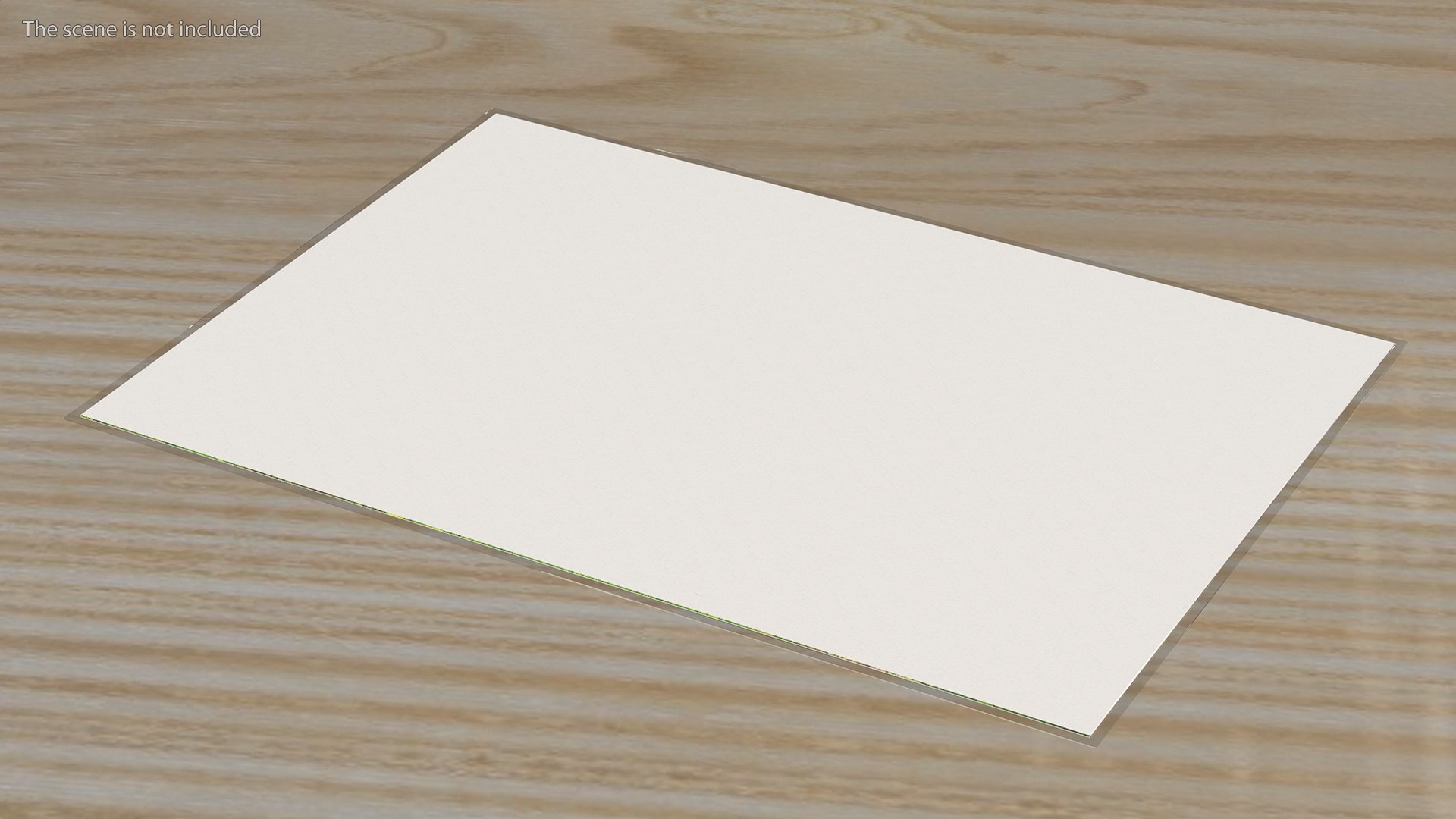 3D Laminated Paper A4 - TurboSquid 1902183