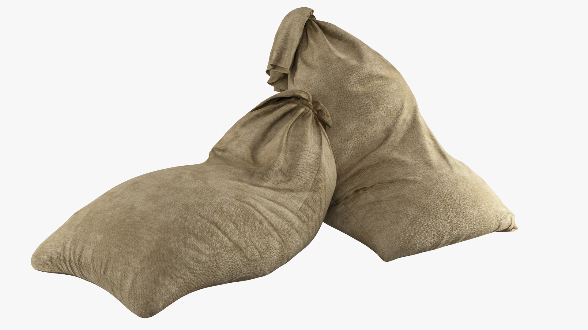 3D Fabric Sack Realistic Low Poly Model - TurboSquid 1819871