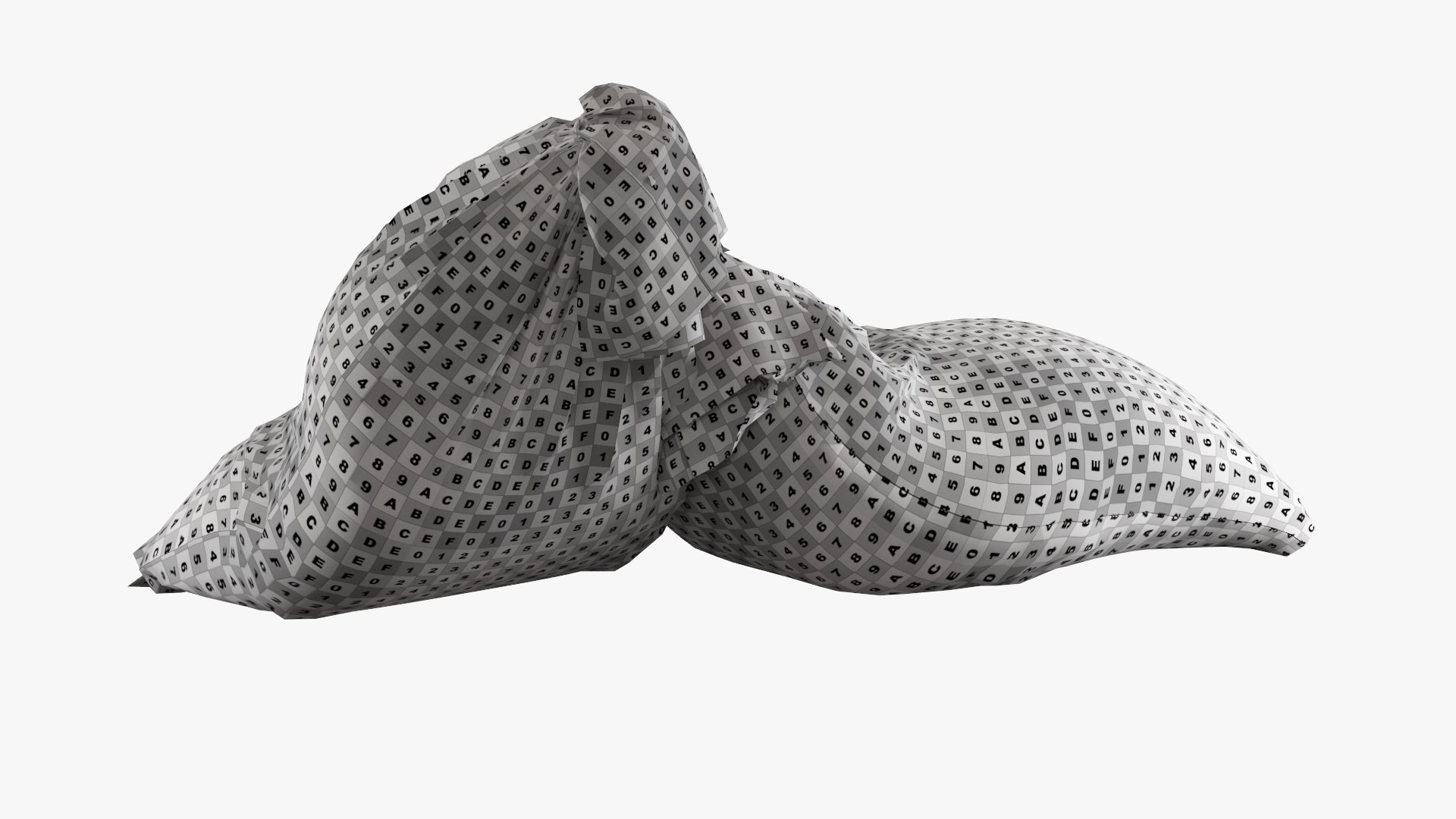 3D Fabric Sack Realistic Low Poly Model - TurboSquid 1819871