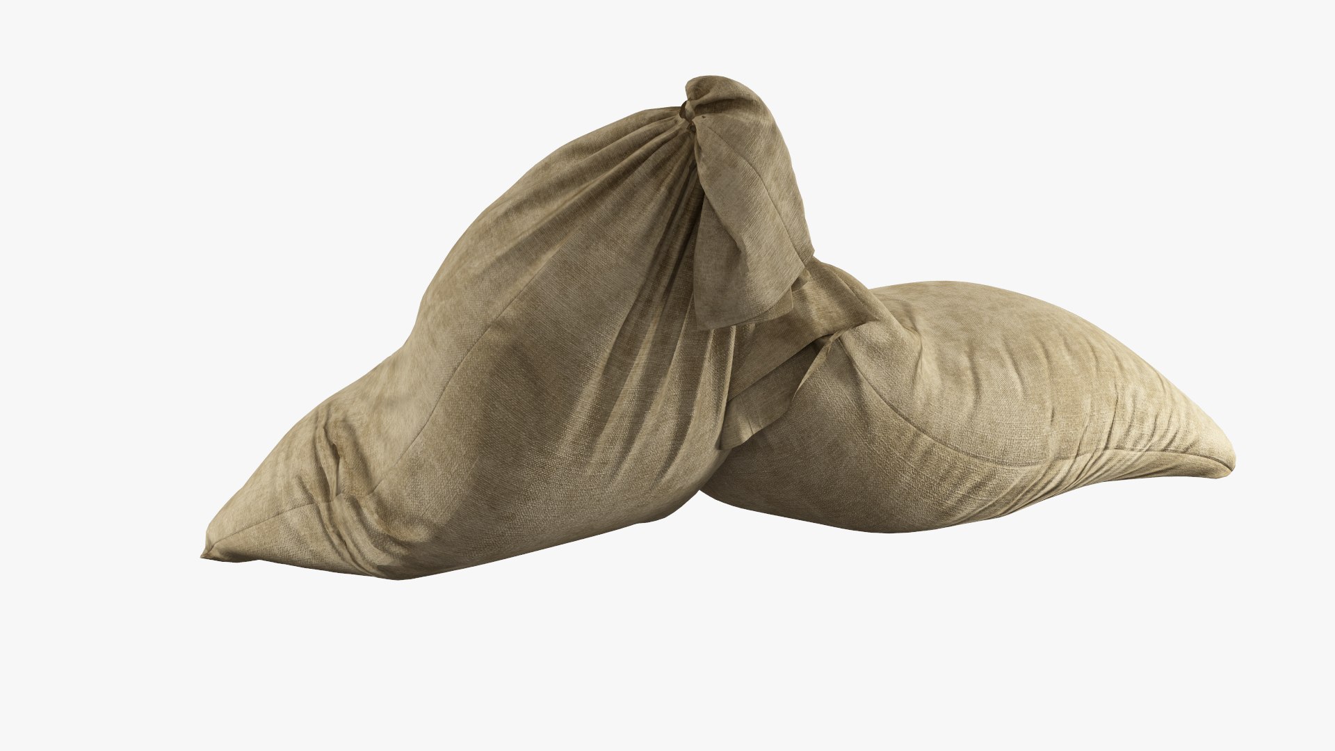 3D Fabric Sack Realistic Low Poly Model - TurboSquid 1819871