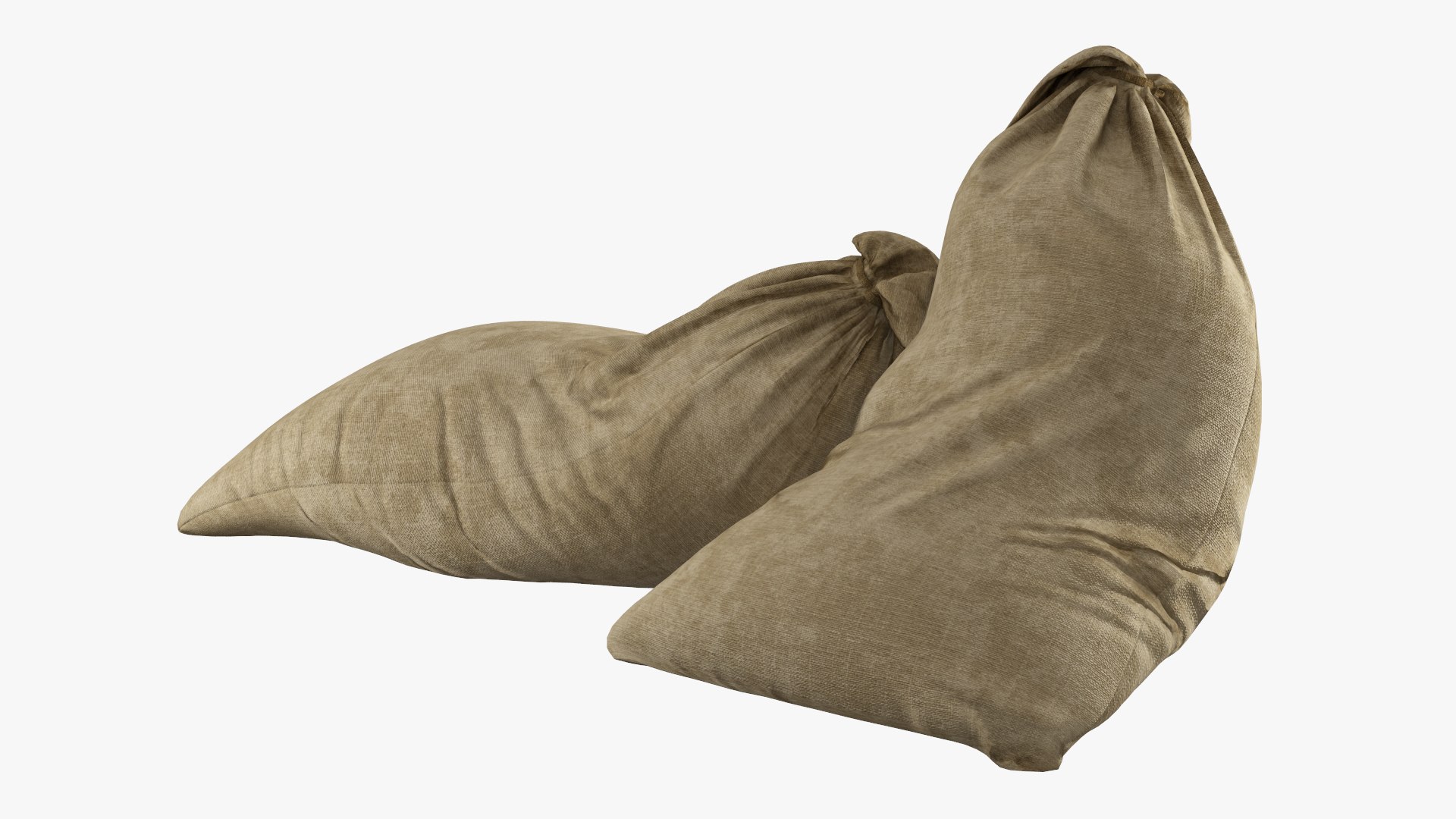 3D Fabric Sack Realistic Low Poly Model - TurboSquid 1819871