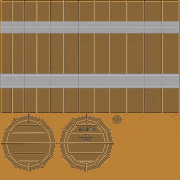 Wine Barrel 3D model - TurboSquid 1966126