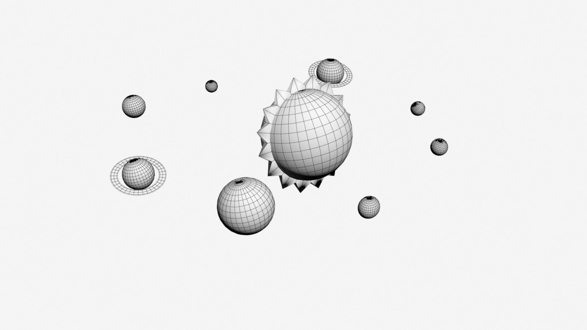 3D Model Cartoon Solar System Planet - TurboSquid 2010404