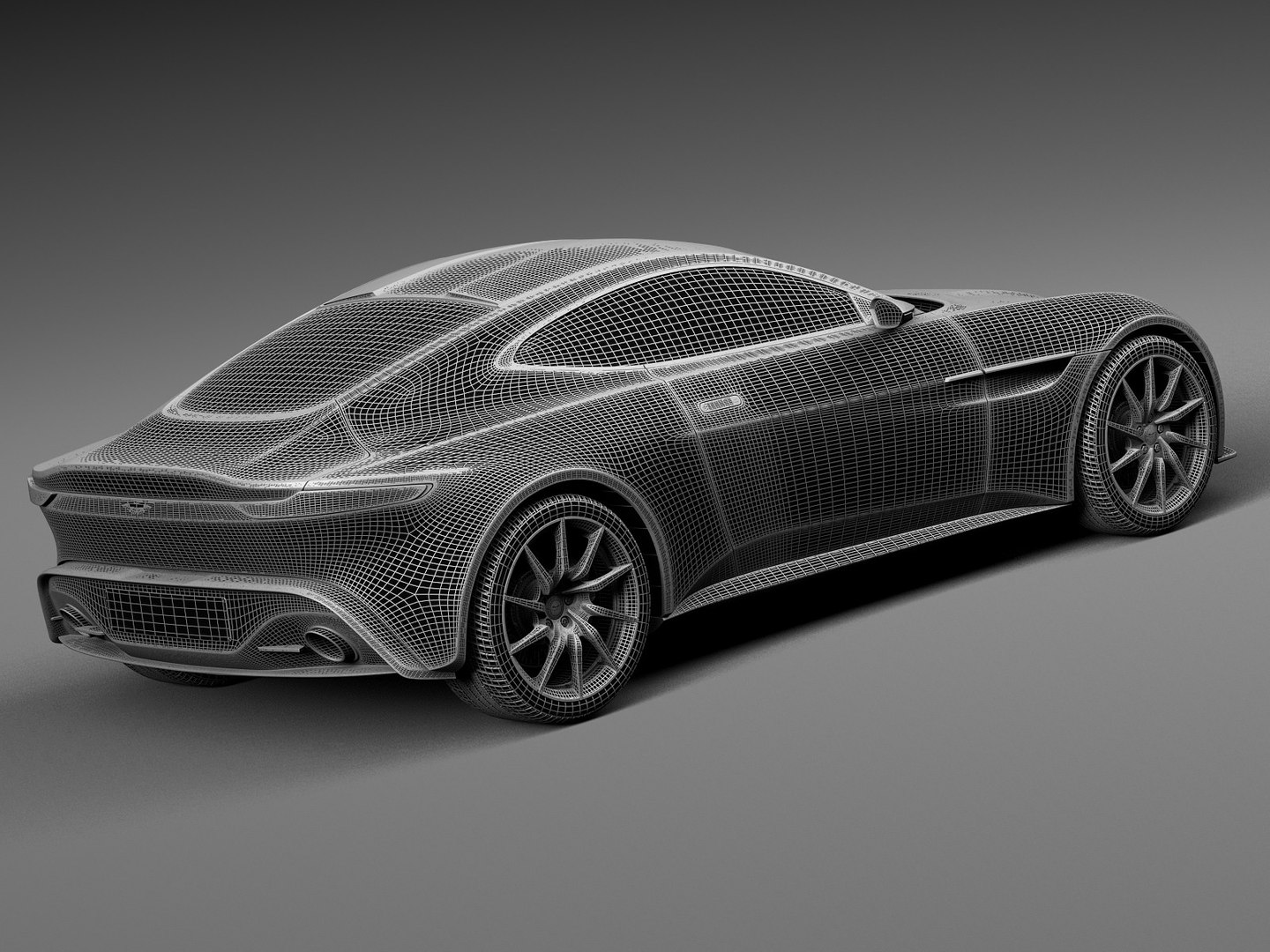 2015 Aston Martin 3d C4d