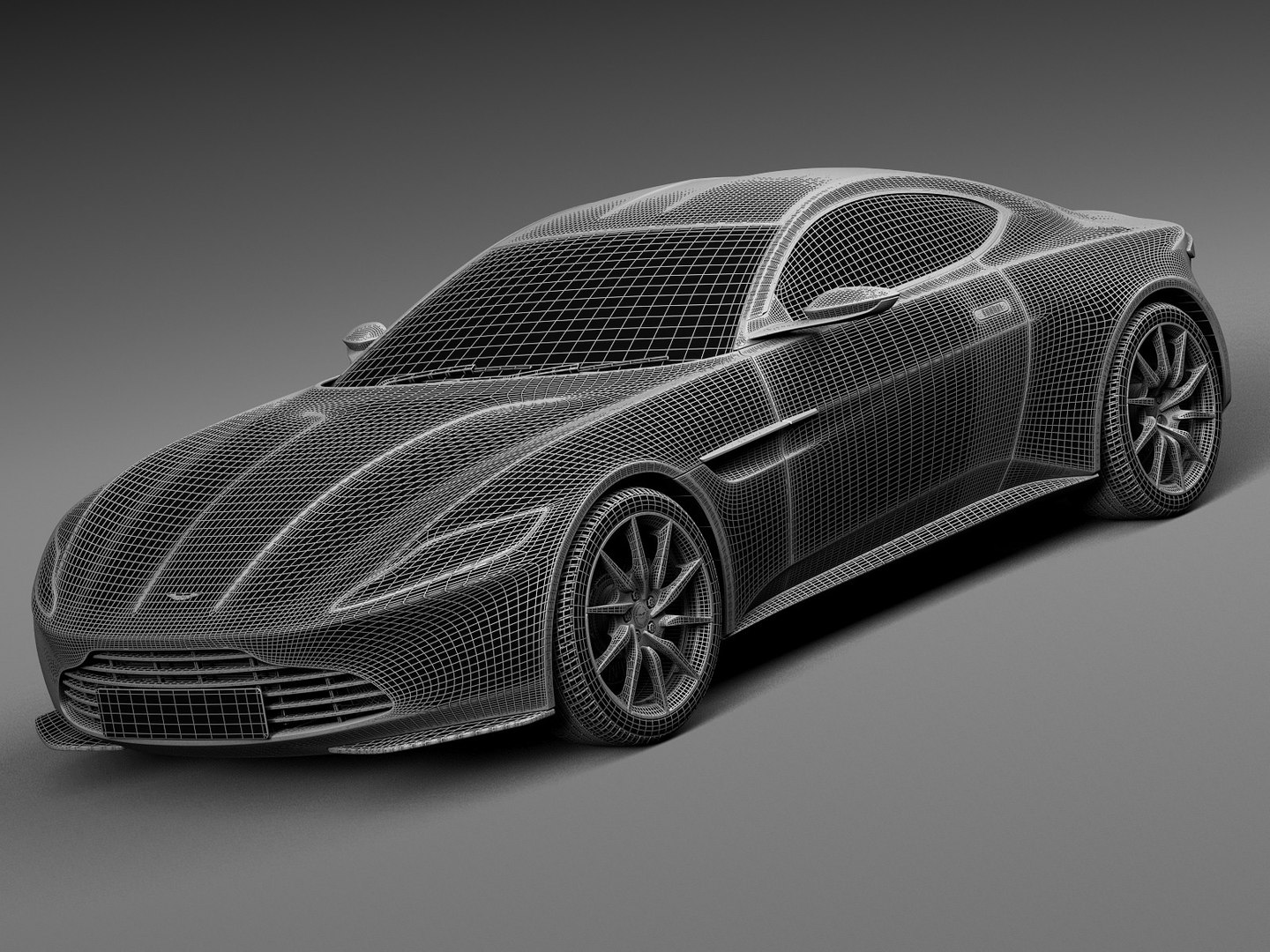 2015 Aston Martin 3d C4d