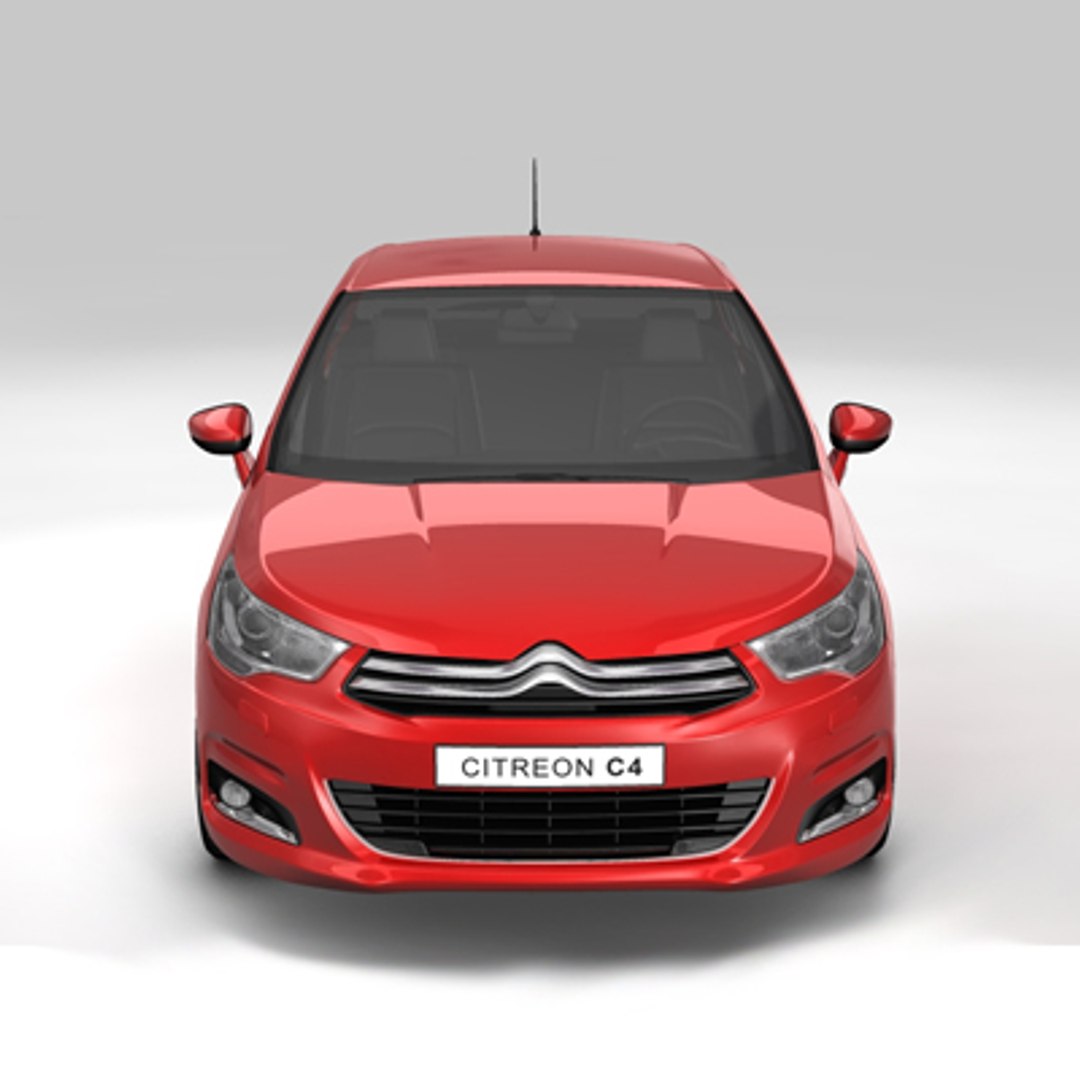 3d model citroen c4