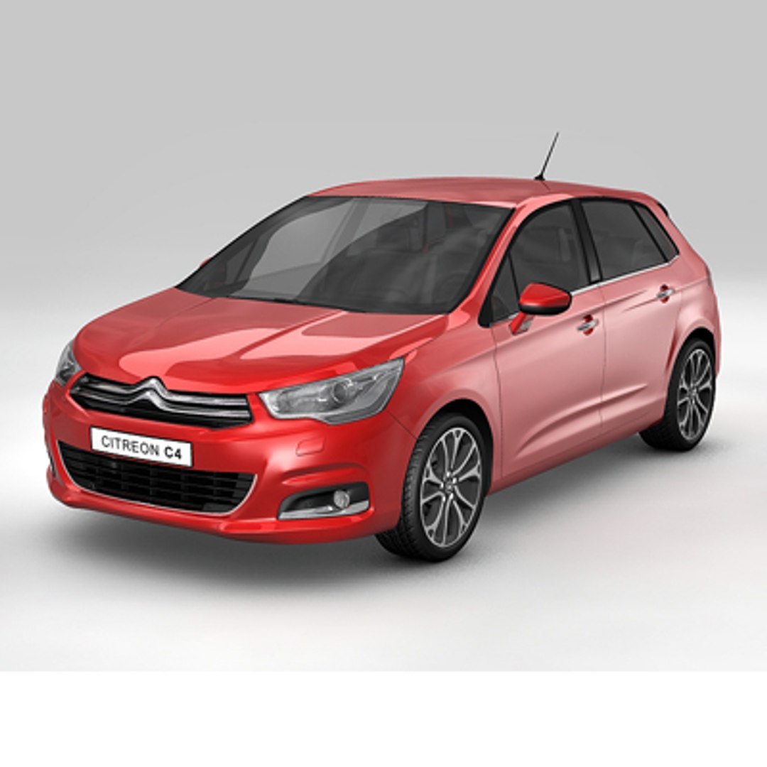 3d model citroen c4