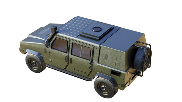 3D Military vehicle model - TurboSquid 1983496