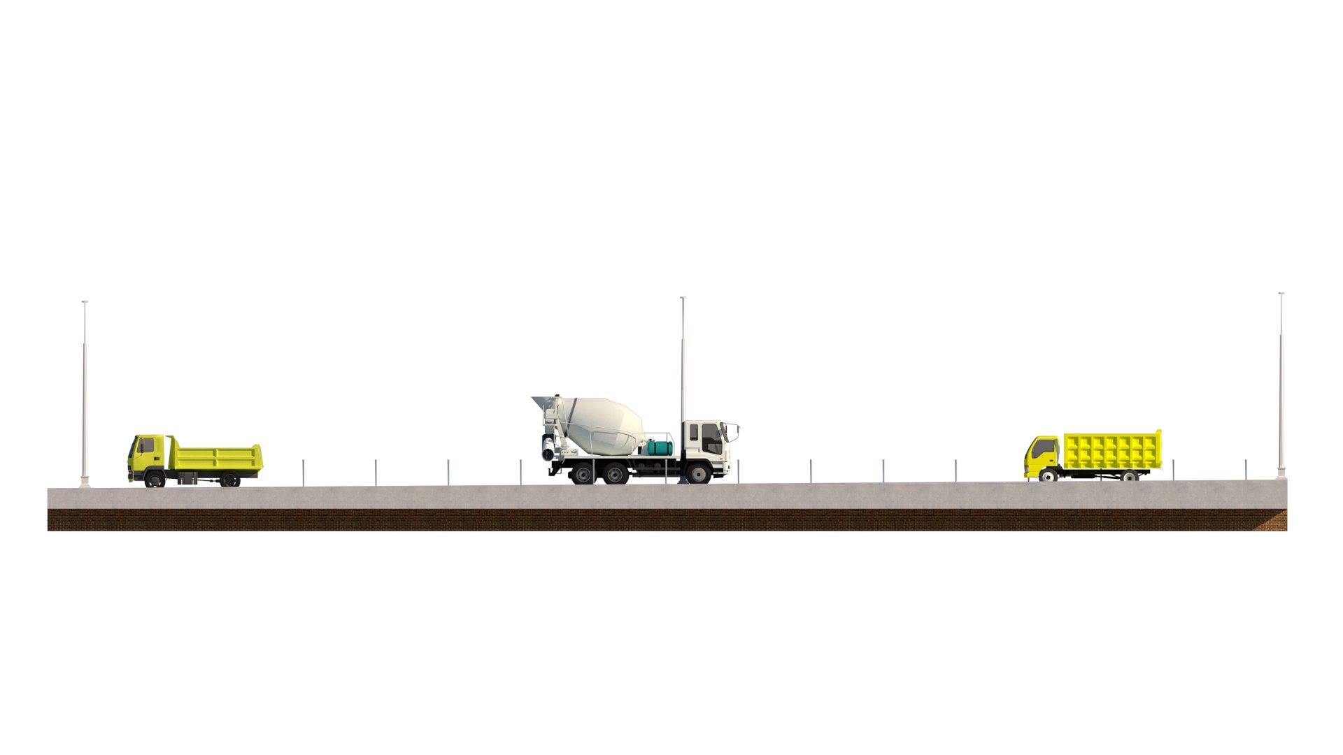 Washing Bay For Construction Site 3D Model - TurboSquid 2107067