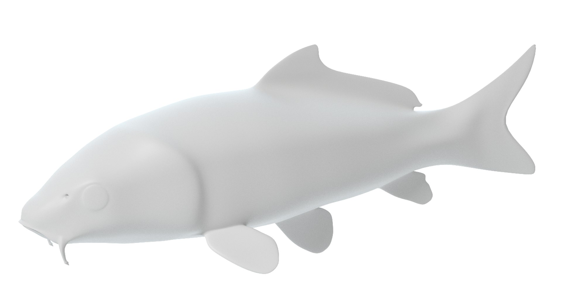 3d Model Koi Fish