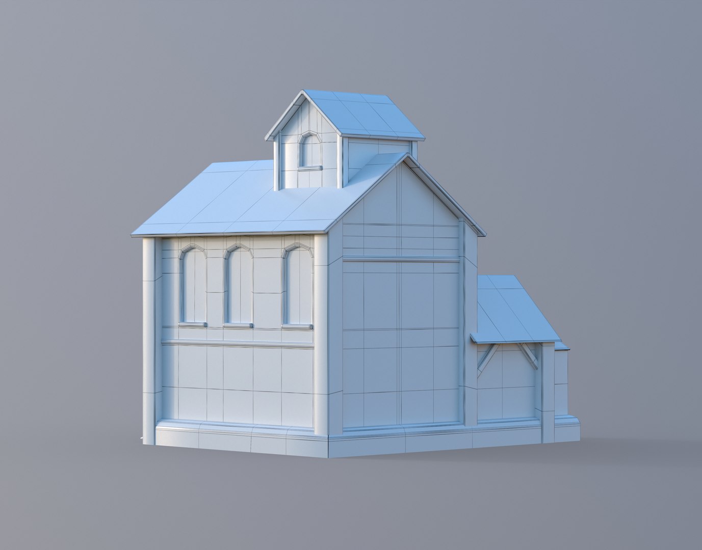 Medieval Stone Barn 3D Model - TurboSquid 2016137