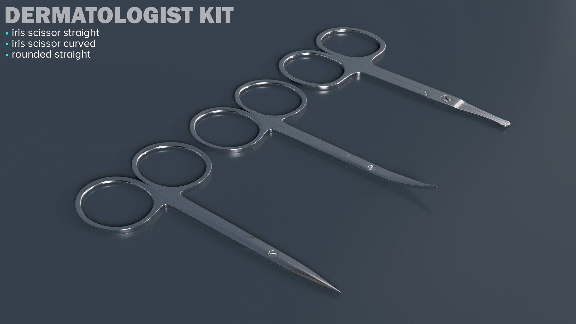 Dermatologist Kit 3D model - TurboSquid 2173473