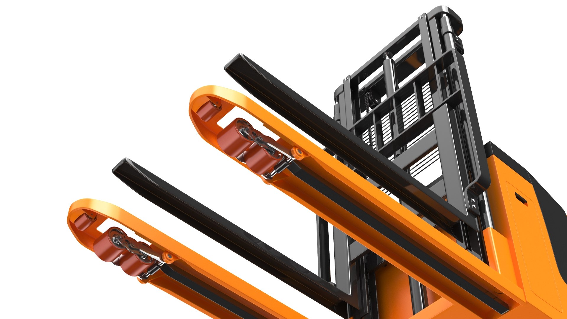 Detailed Electric Pallet Stacker 3D Model - TurboSquid 2119740