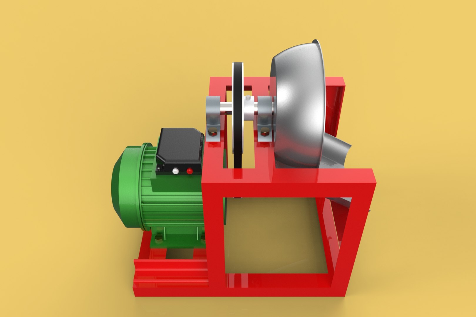 COCONUT GRATING MACHINE GRATER SHREDDER SCRAPER CHOPPER CRUSHER 3D ...