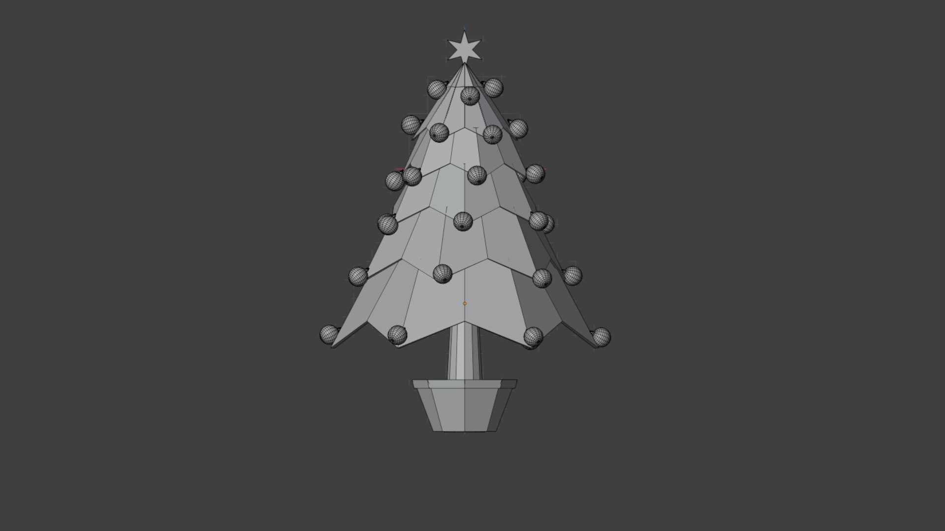 3D Simple Christmas Tree - TurboSquid 2310629