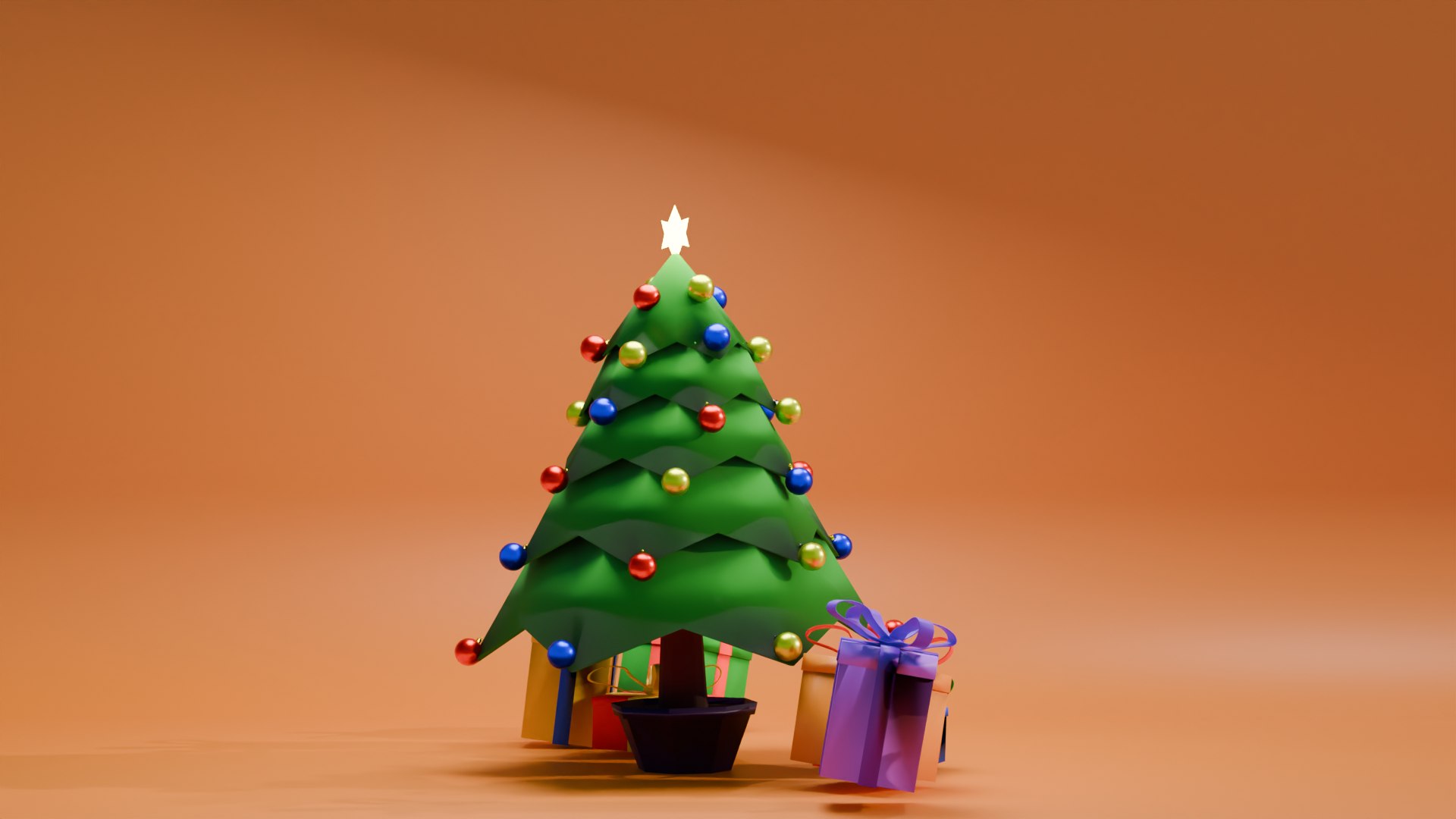 3D Simple Christmas Tree - TurboSquid 2310629