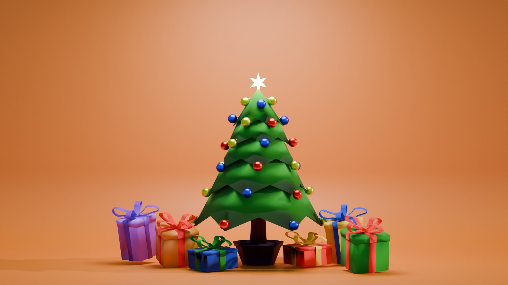 3D Simple Christmas Tree - TurboSquid 2310629