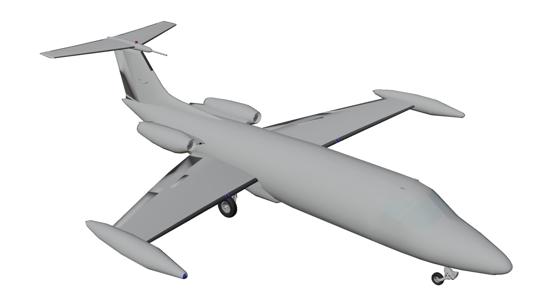 HFB 320 Hansa Jet 3D Model - TurboSquid 2243850