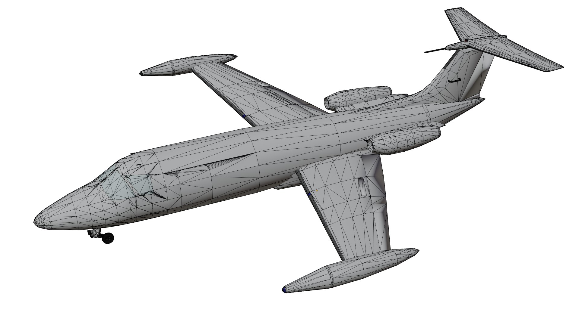 HFB 320 Hansa Jet 3D Model - TurboSquid 2243850