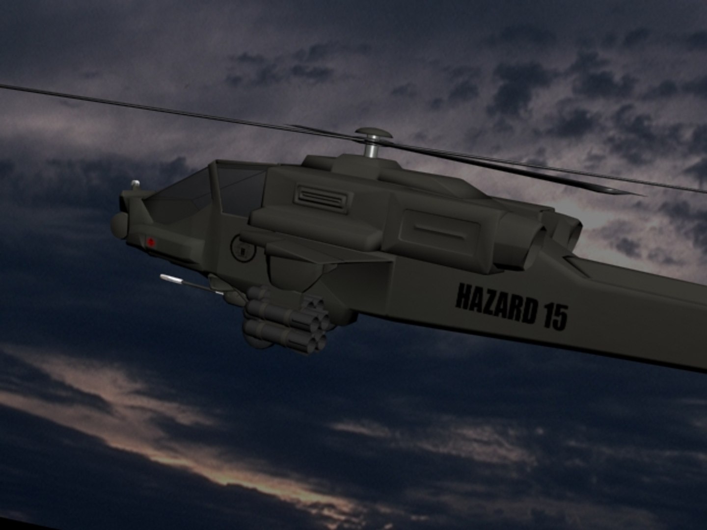 Free Max Model Hazard 15 Helicopter
