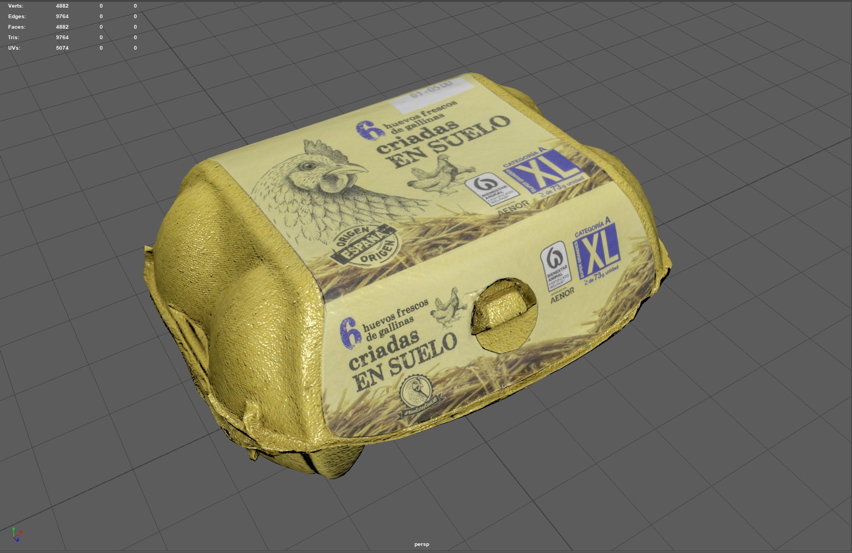3D model Egg Box - TurboSquid 2061152