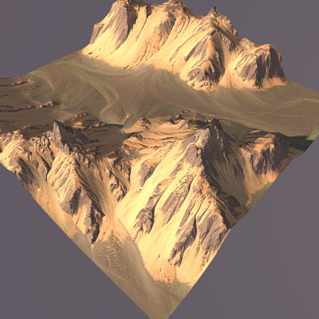 Mountain Maps Terrain Max