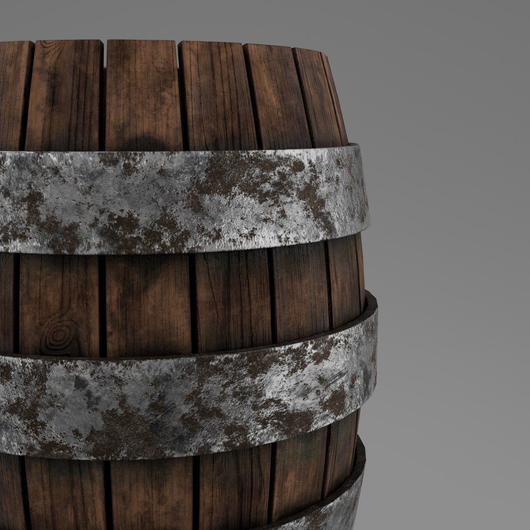 Barrel 3D Model - TurboSquid 2147385