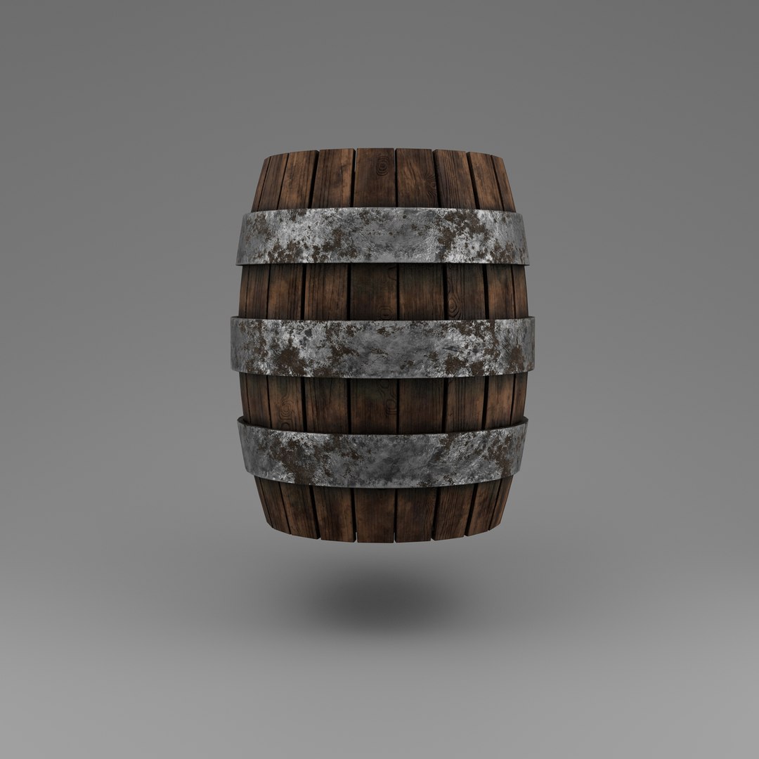 Barrel 3D Model - TurboSquid 2147385