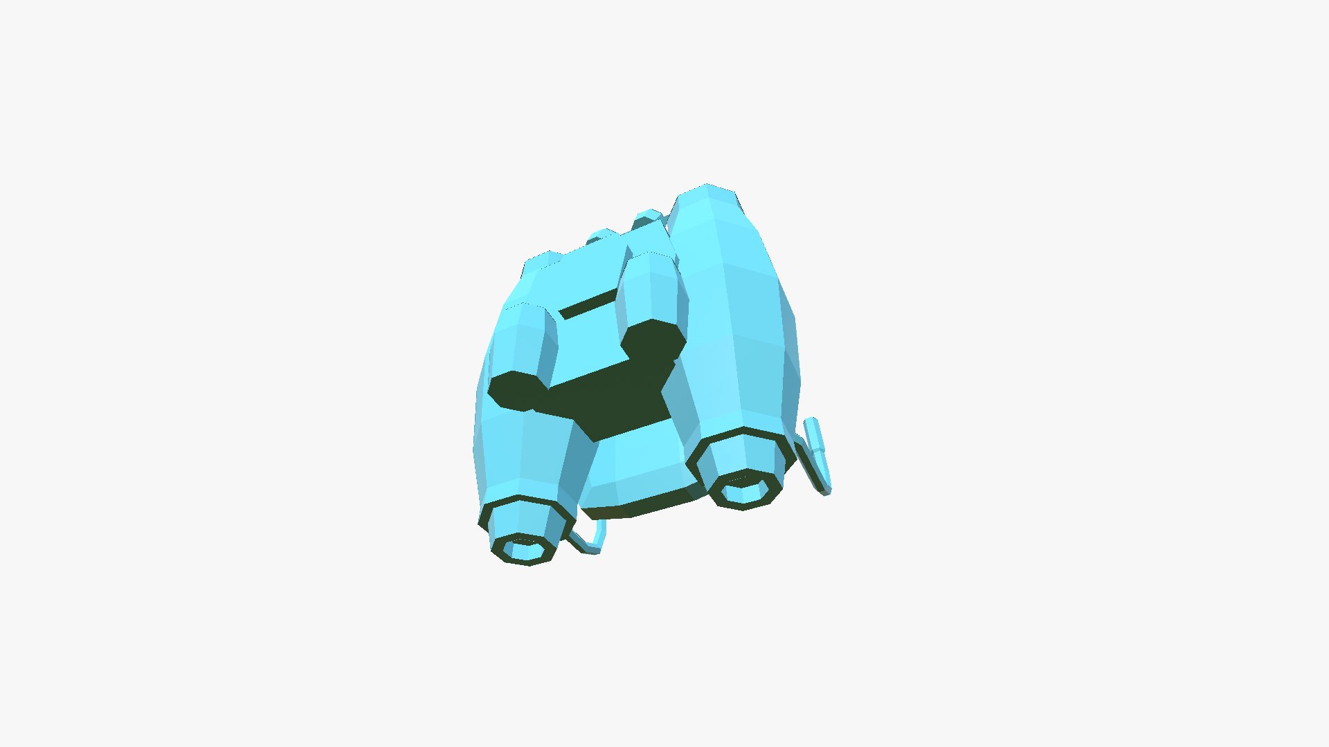 3D Jetpack Low Poly A02 Red - SciFi Character Design - TurboSquid 2254113