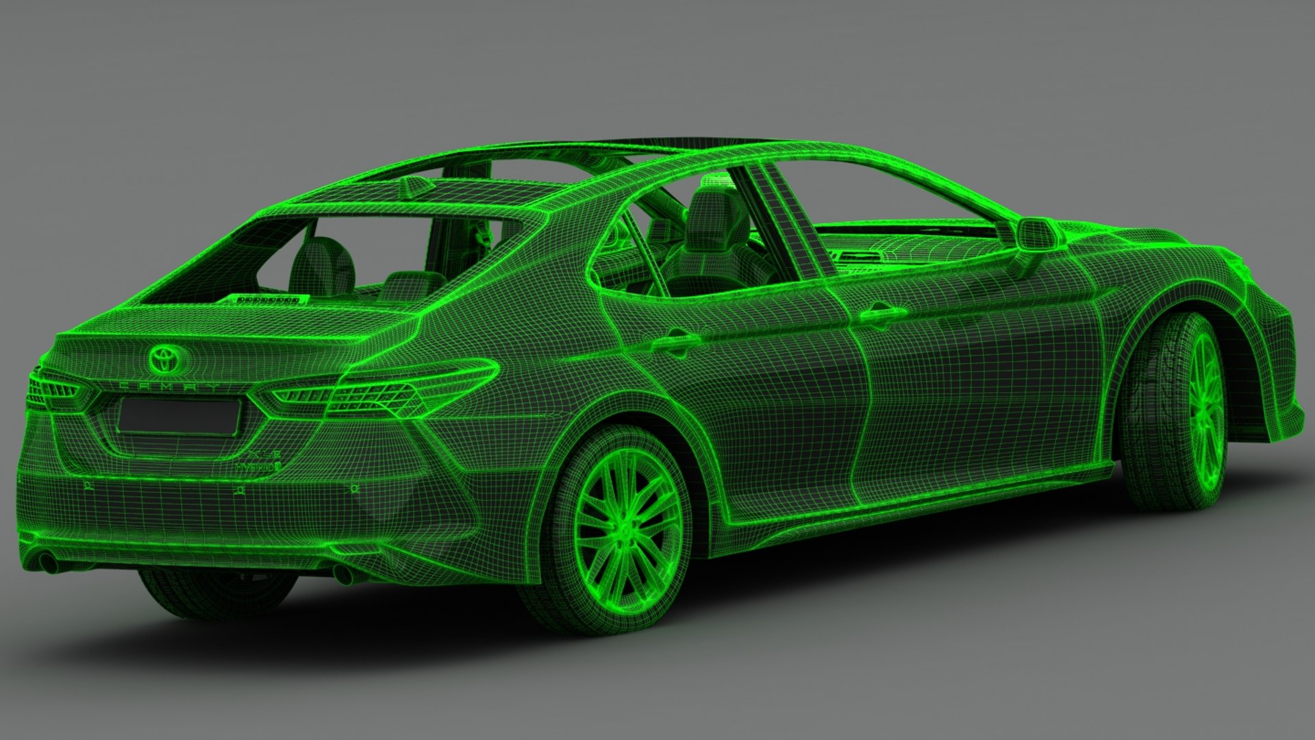 3D Model Toyota Camry Xle 2018 - TurboSquid 1257993