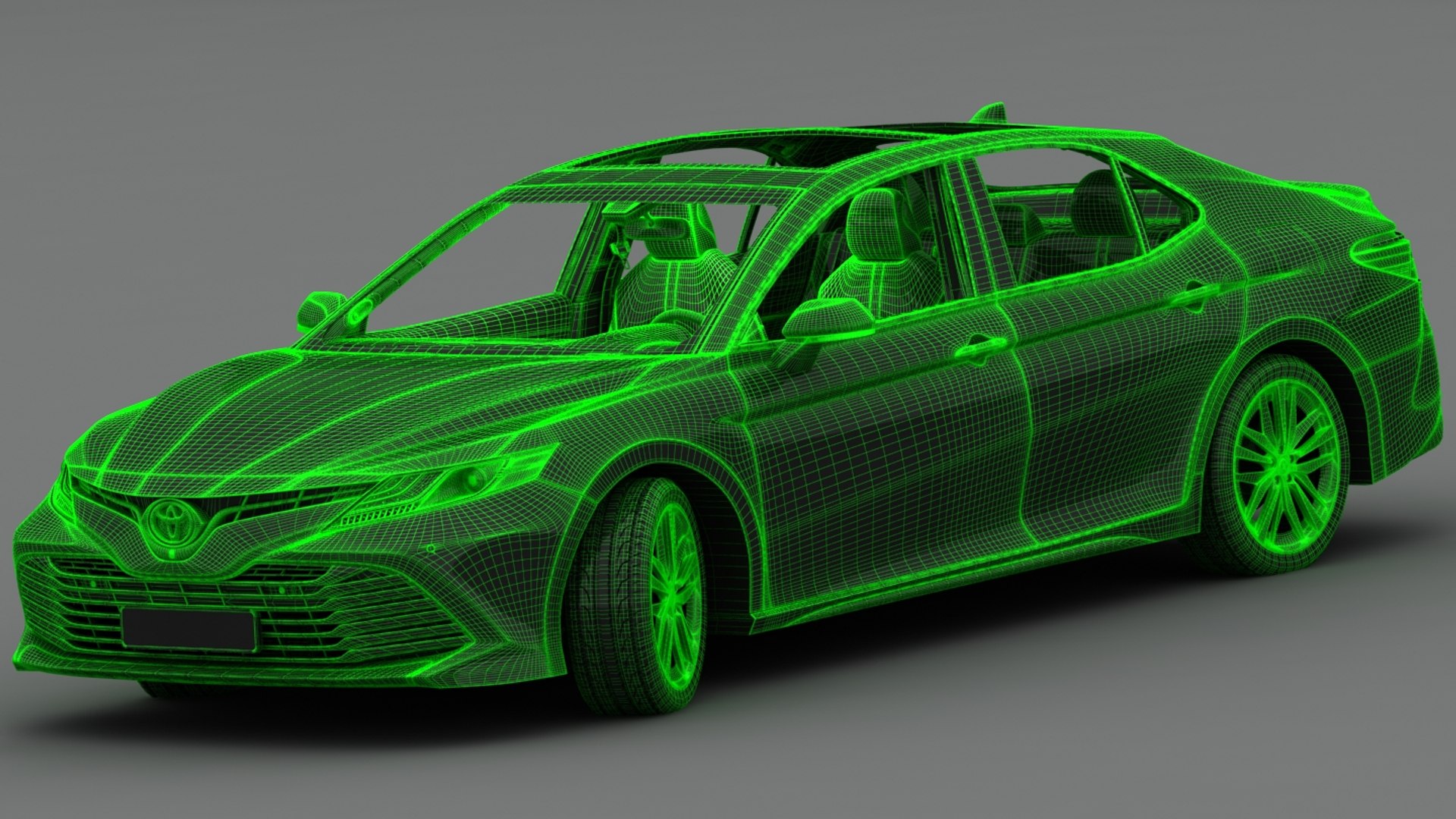 3D Model Toyota Camry Xle 2018 - TurboSquid 1257993