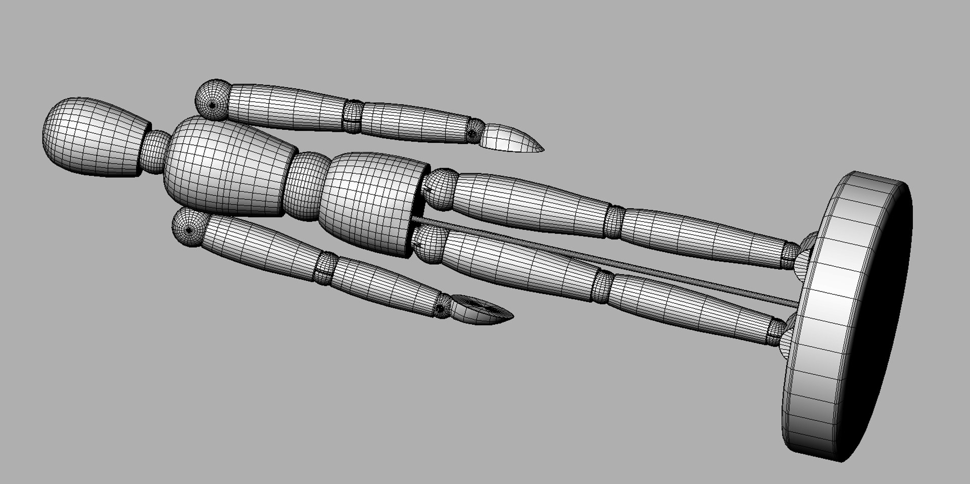 3d Dummy Gestalta Model