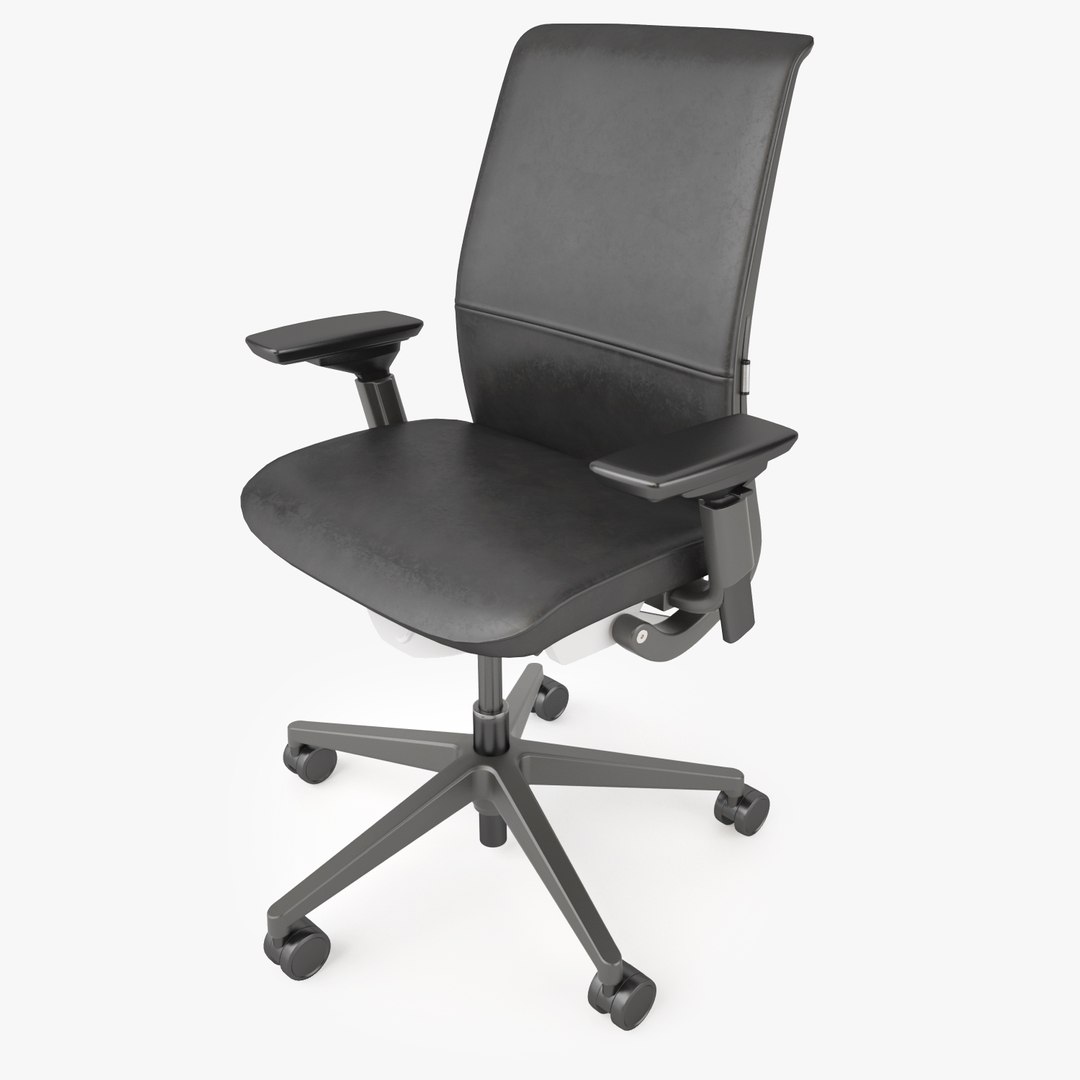 crate barrel - steelcase 3d max