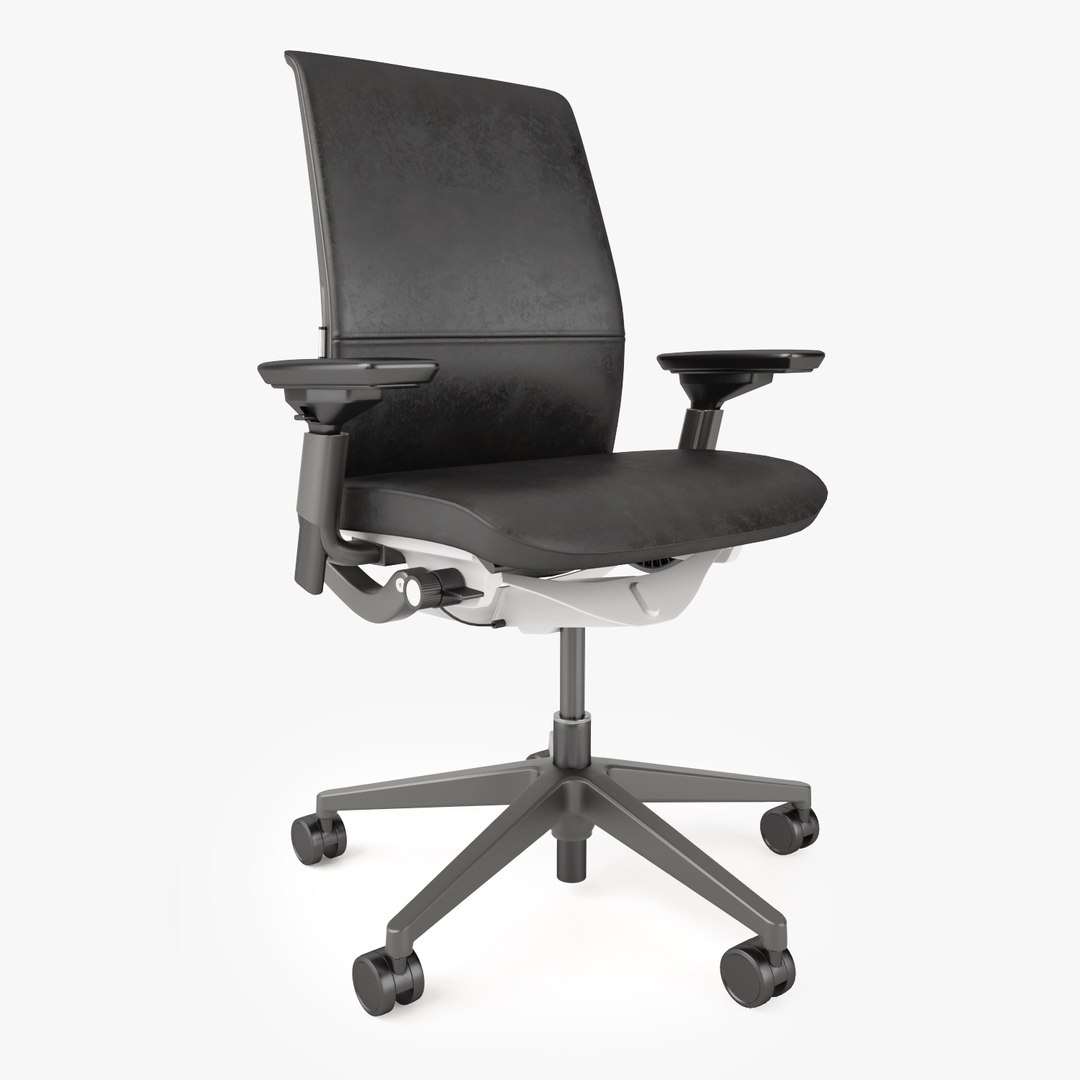 crate barrel - steelcase 3d max