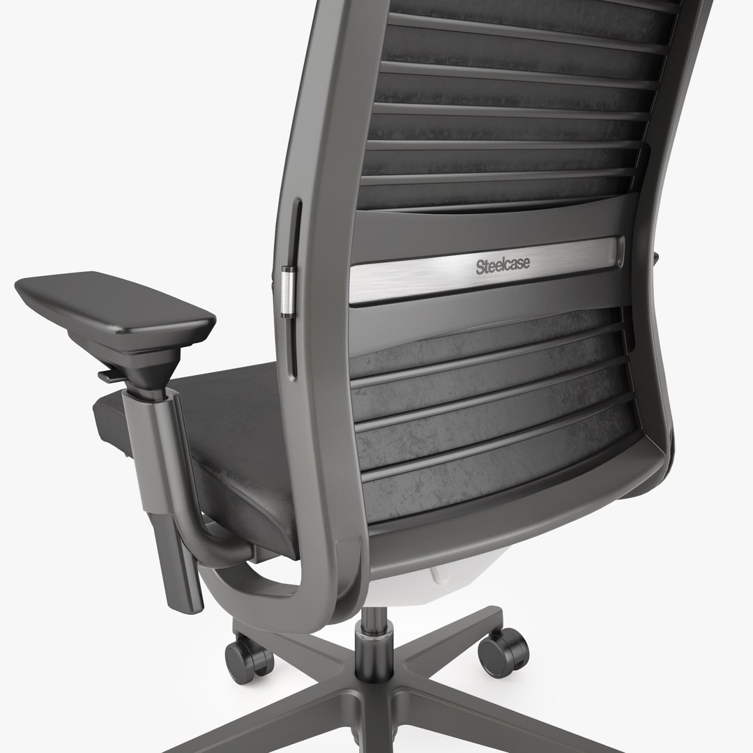 crate barrel - steelcase 3d max