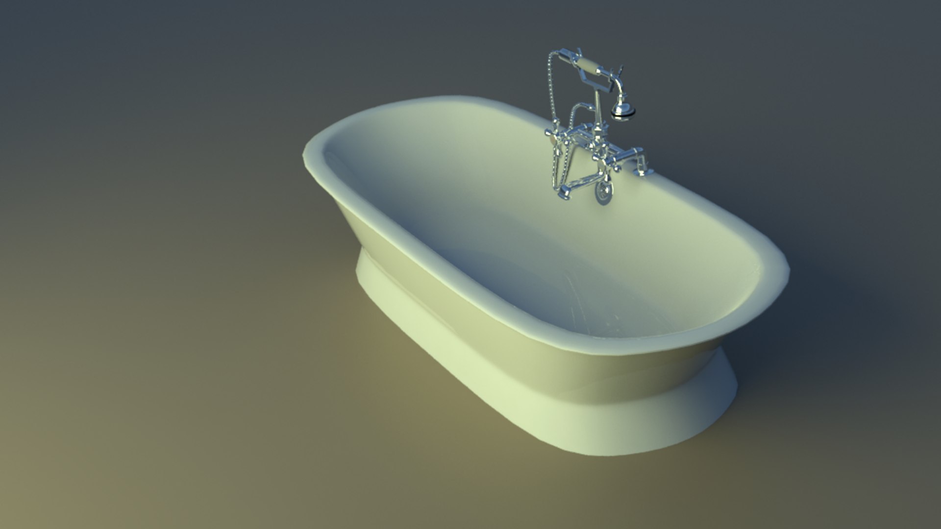 Tub 3D model - TurboSquid 1281693