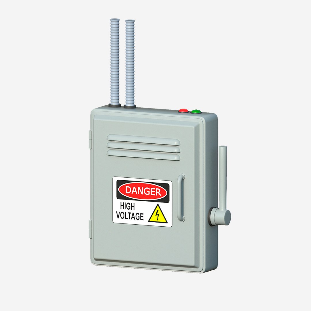 Industrial Switch v1 3D - TurboSquid 1862641