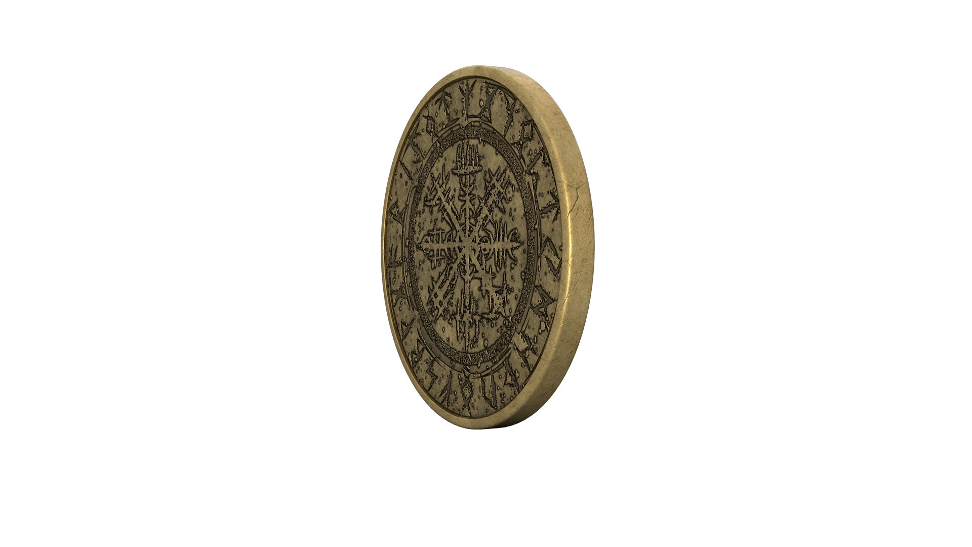3D Celtic Coin Model - TurboSquid 2126921