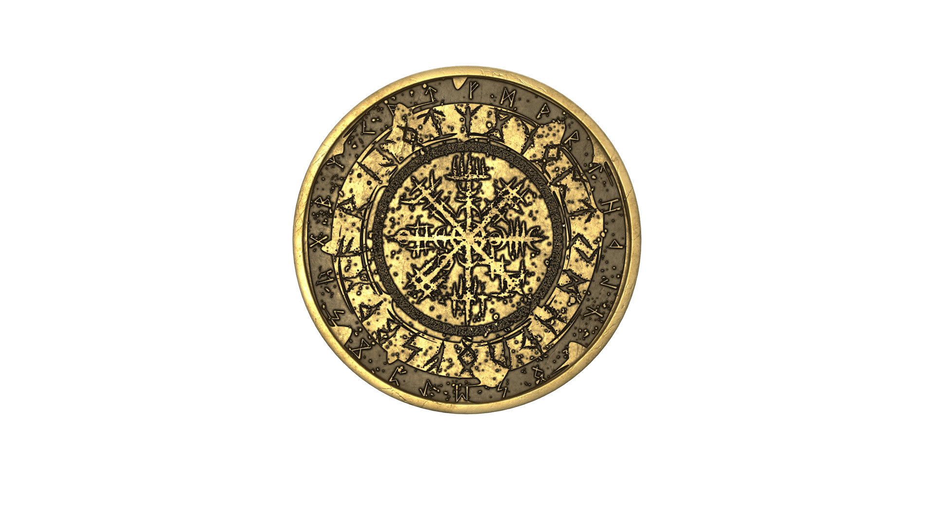3D Celtic Coin Model - TurboSquid 2126921