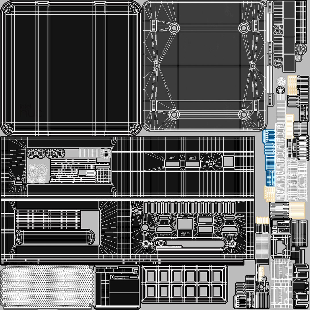 3D Model Intel NUC 13 Pro - TurboSquid 2241728