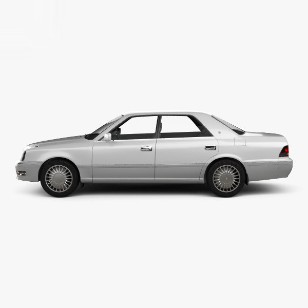 Toyota crown hardtop 3D model - TurboSquid 1429443