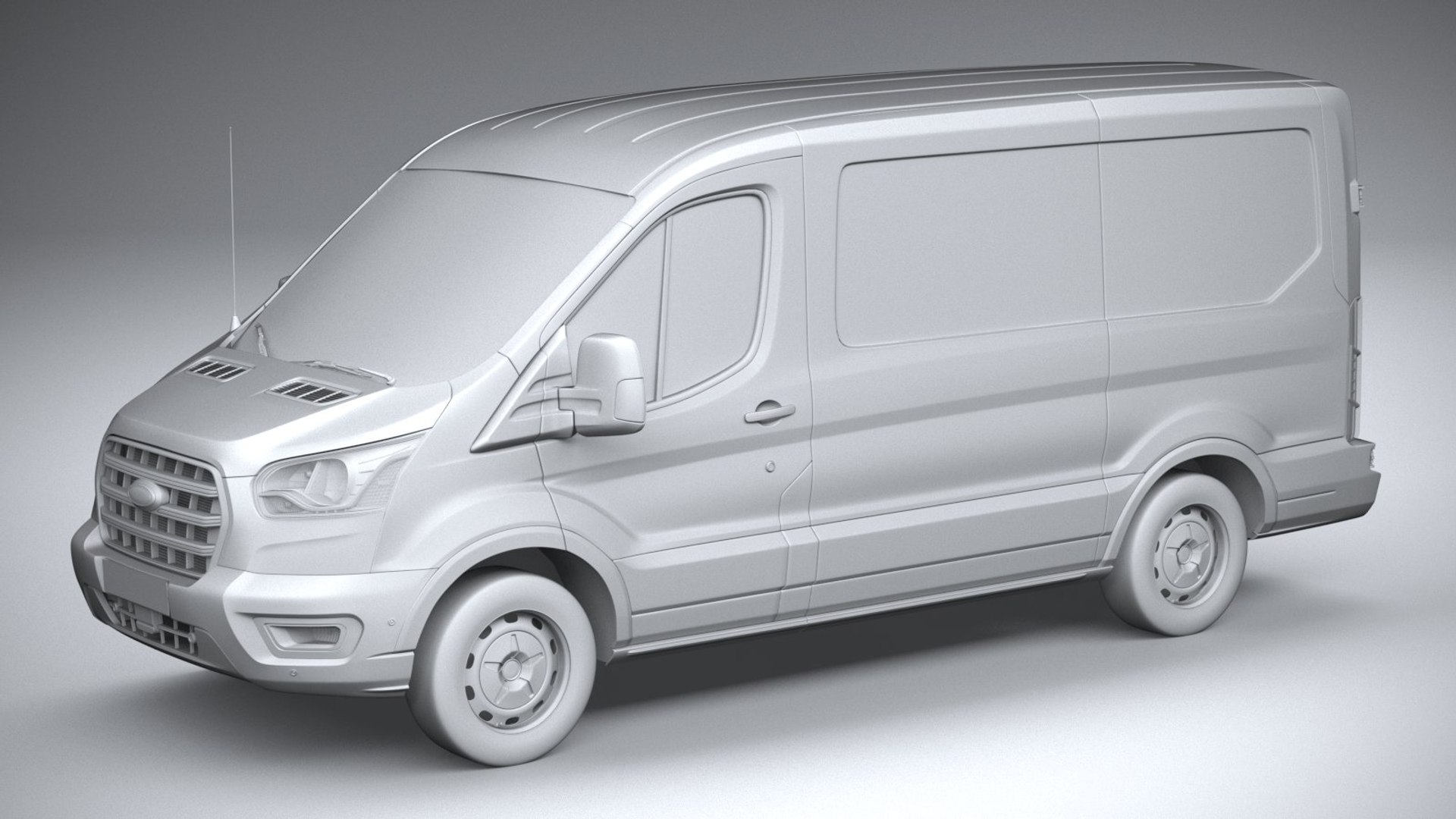 Transit roof swb model - TurboSquid 1494499