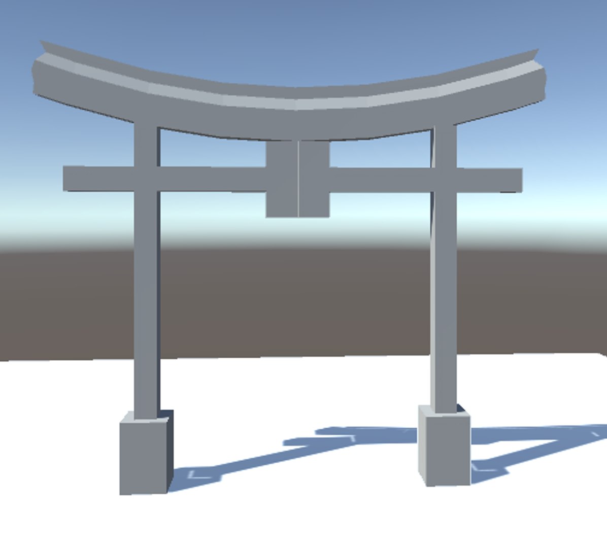 Japanese Tori Gate Model - TurboSquid 1481780
