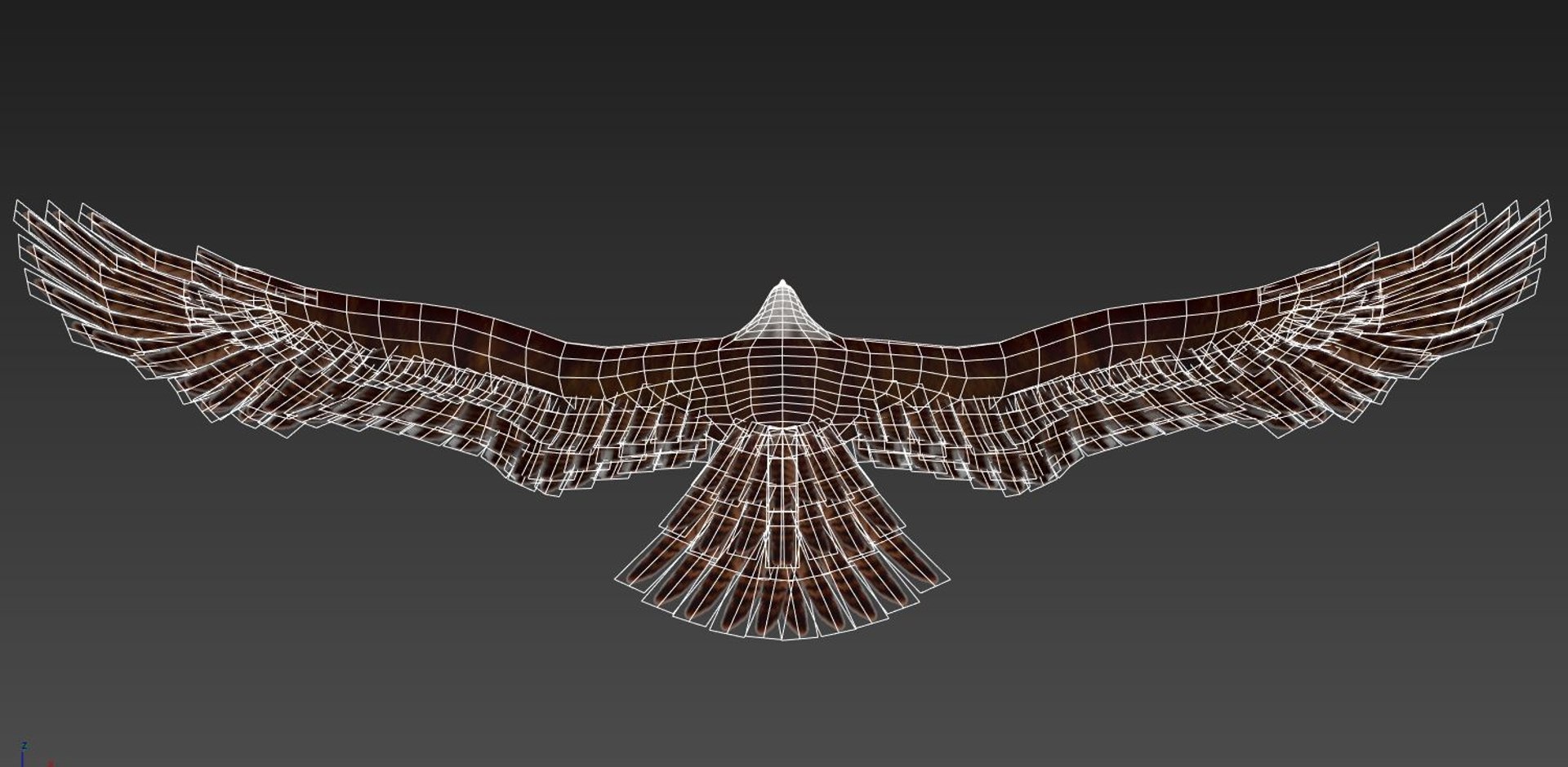 3D rigged eagle model - TurboSquid 1380376