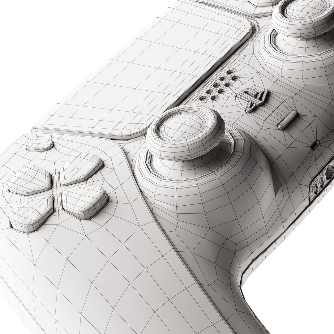 PlayStation 5 DualSense Wireless Controller 3D Model - TurboSquid 2258947