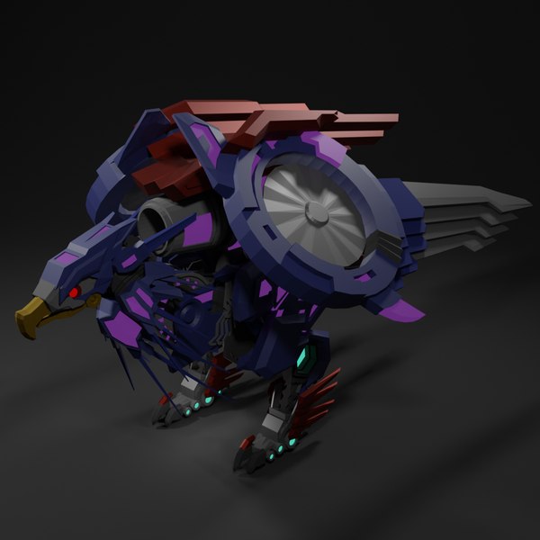 독수리 로봇 3D 모델 - TurboSquid 1950345