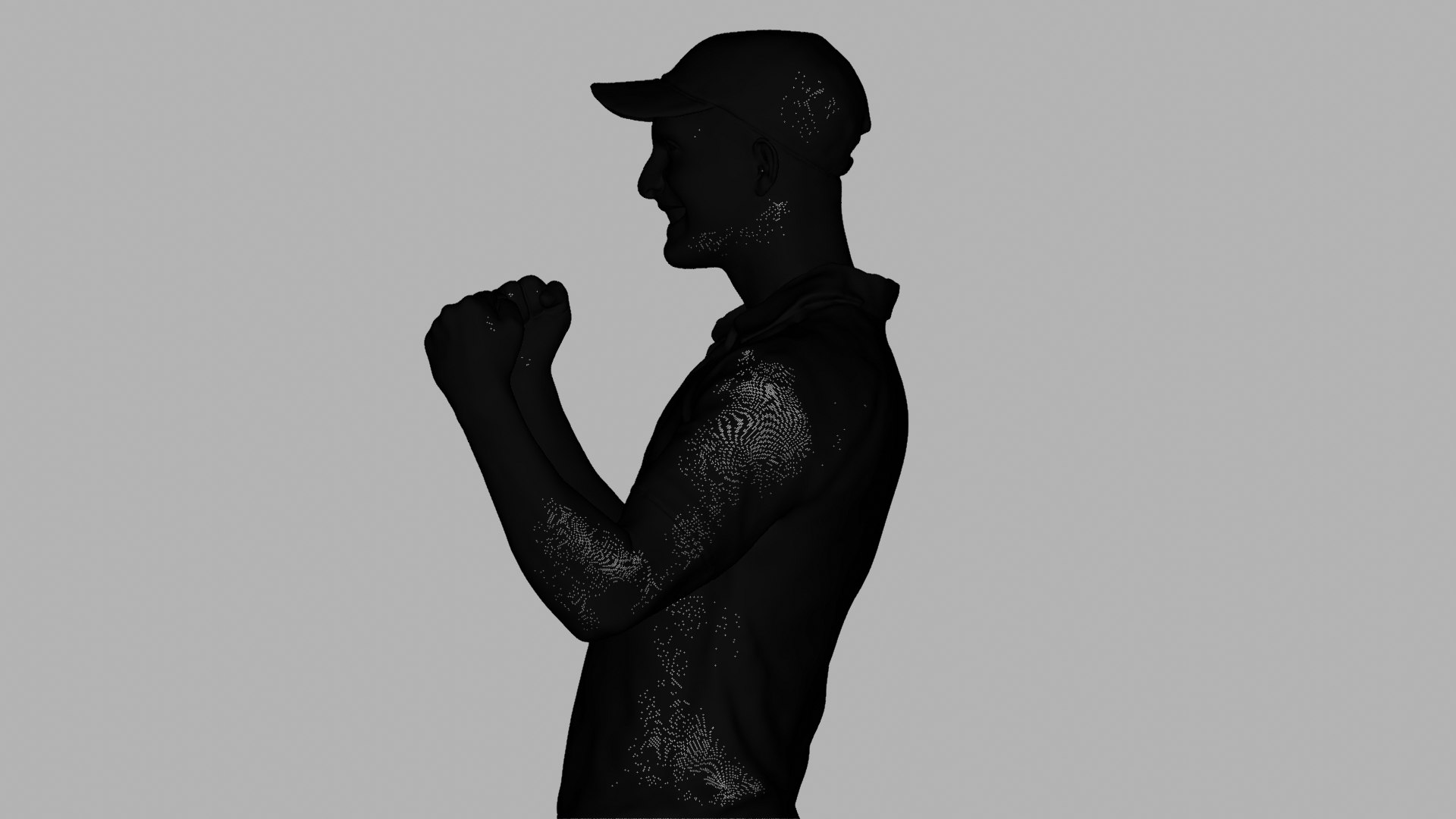 Cricketer Winning Expression 3D Model - TurboSquid 2028541